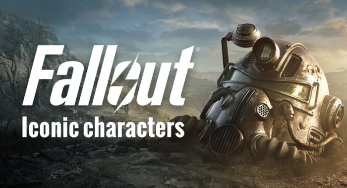 Fallout Iconic Characters by Glow New Media - Shit Hot Infographics